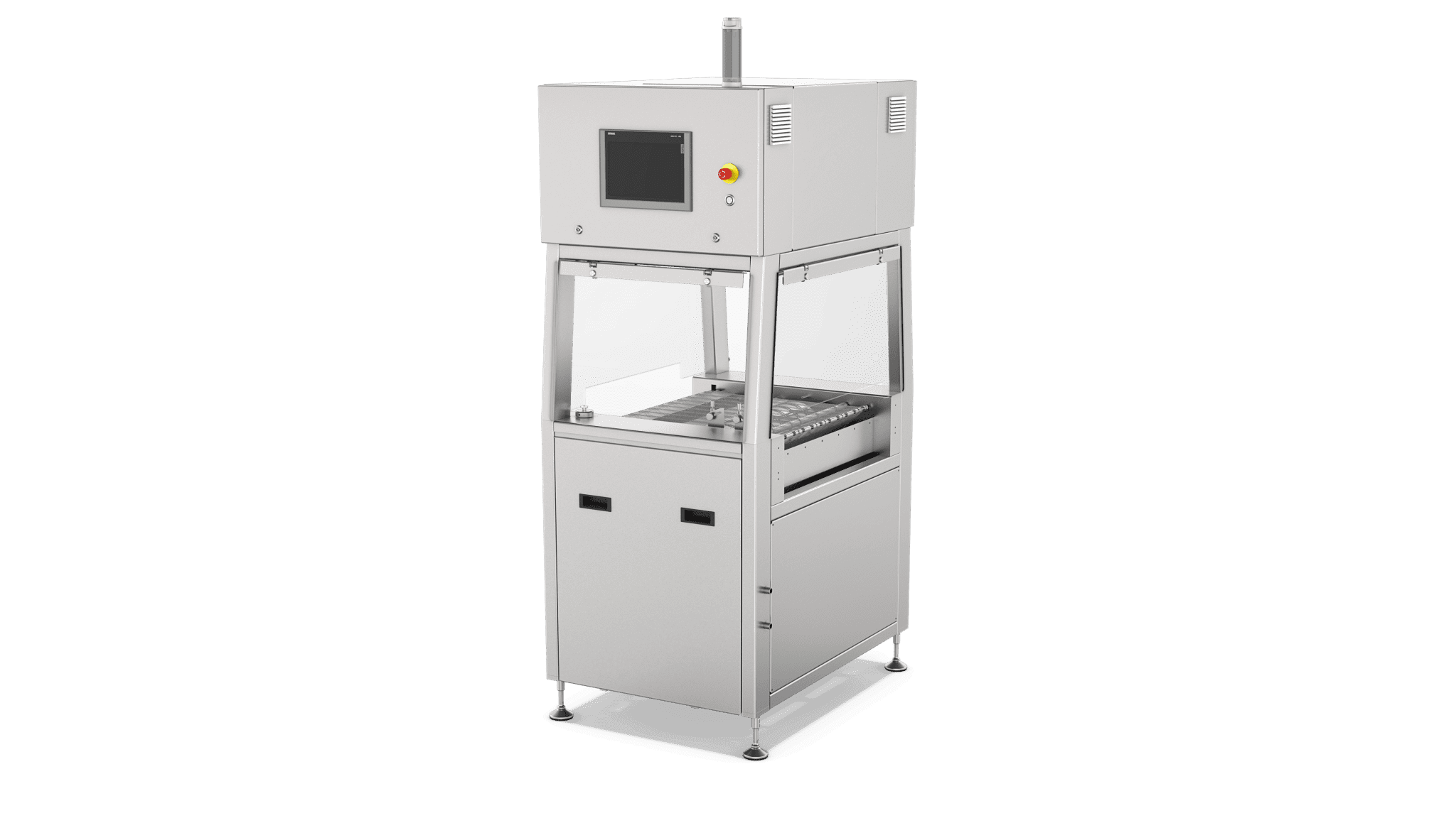 Bottomer Enrober - Precise Chocolate Bottom Enrobing by Aasted