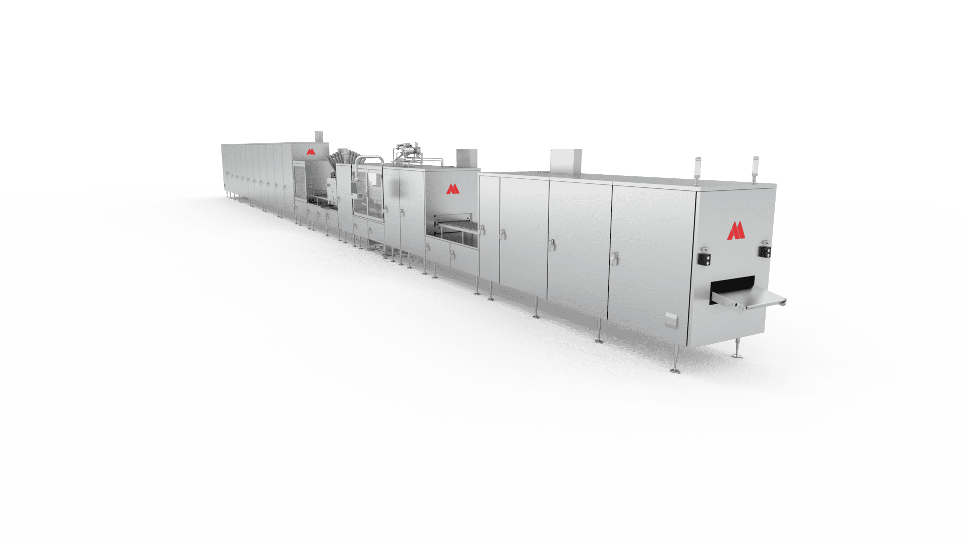 Jensen Moulding Line – Advanced Chocolate Moulding by Aasted